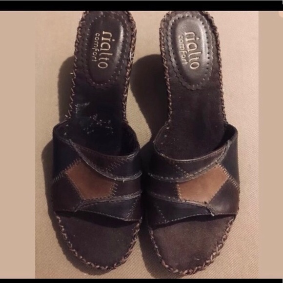 Rialto | Shoes | Rialto Mule Heel Sandals | Poshmark